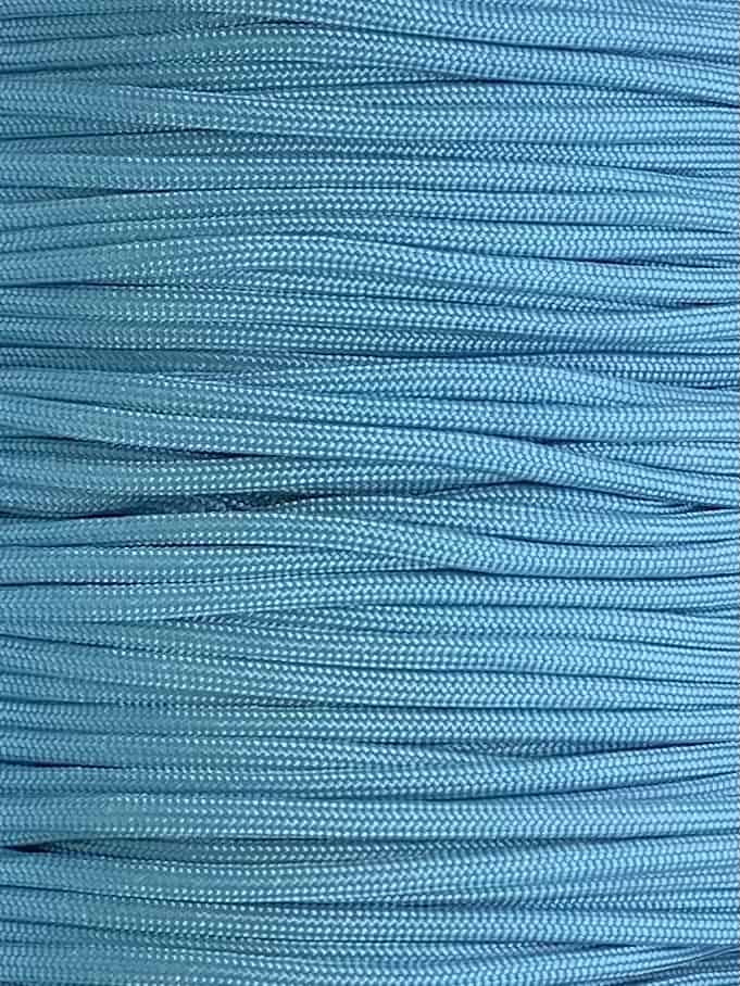 550 Paracord Carolina Blue Poly/Nylon USA MADE - TJParacord